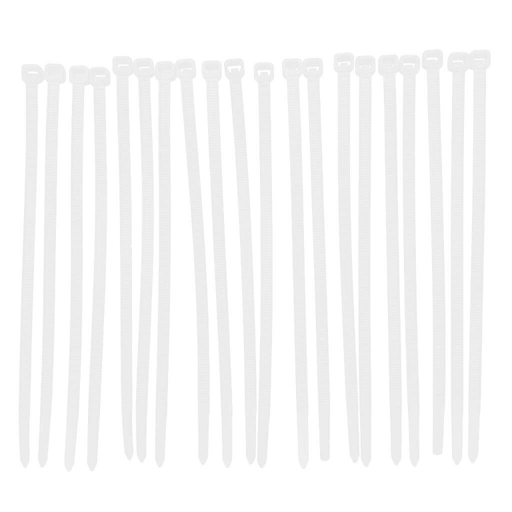 20Pcs/Set Protable 150mm Nylon Cable Push Mount Wi... – Grandado