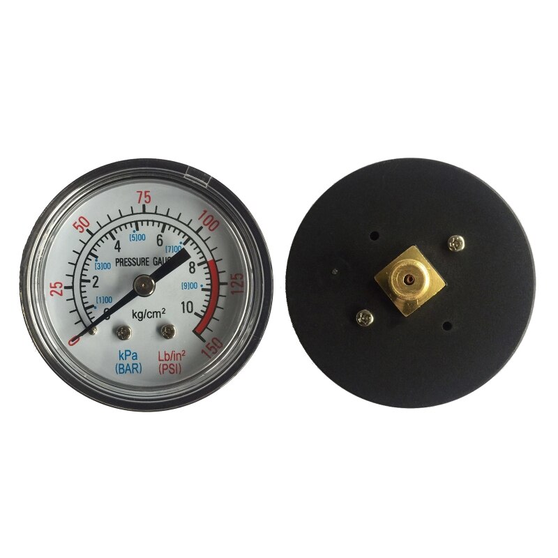 Pressure Gauge Round Pneumatic Pressure Gauge Dual... – Vicedeal