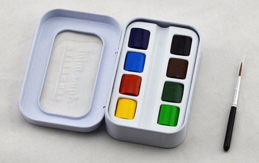 Sennelier Watercolor Paint Set 8 Colors Aqua Mini ... – Vicedeal
