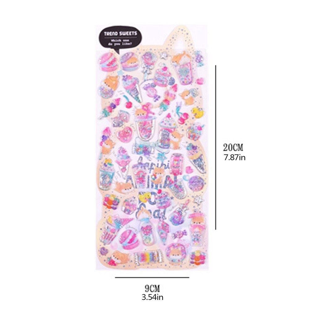 Kawaii Japanse Glinsterende Suiker Snoep 3D Pvc St... – Grandado