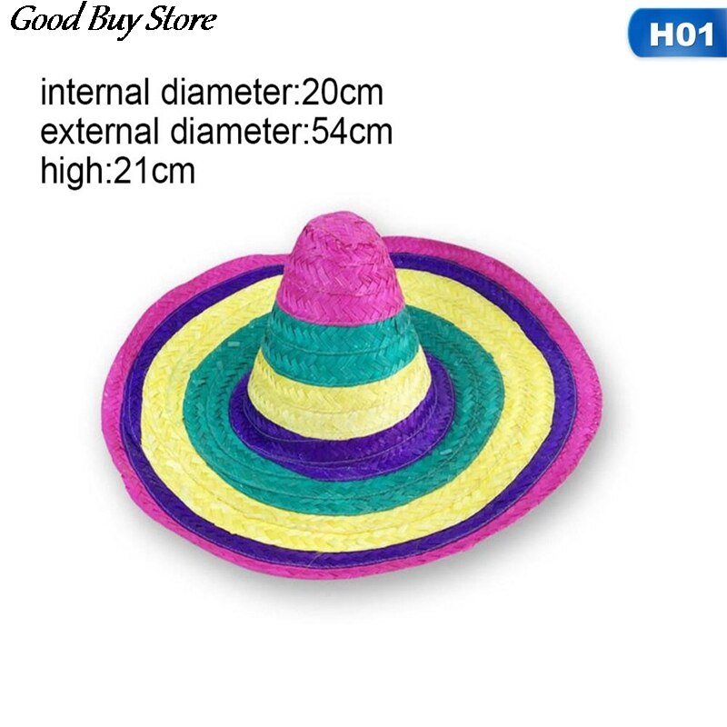 Carnival Sombrero Men Women Party Sun Hats Natural... – Vicedeal