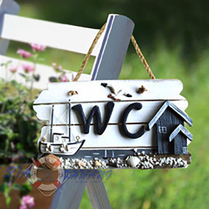 Mediterranean Style Bathroom WC Listing/Doorplate/... – Grandado