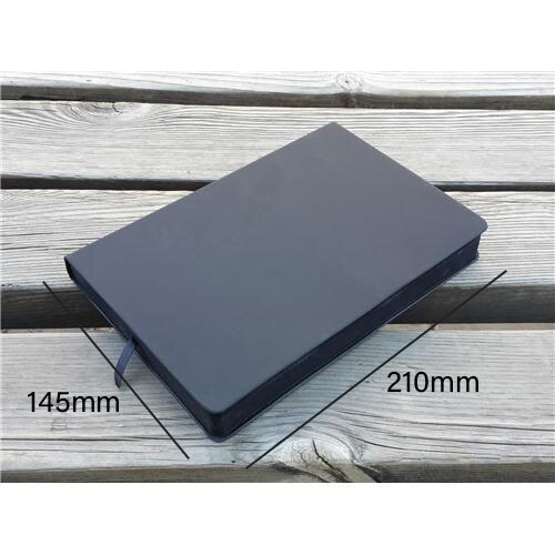 A5/ A6 Black Blank Notebook Notepad ,DIY Blank Bla... – Grandado