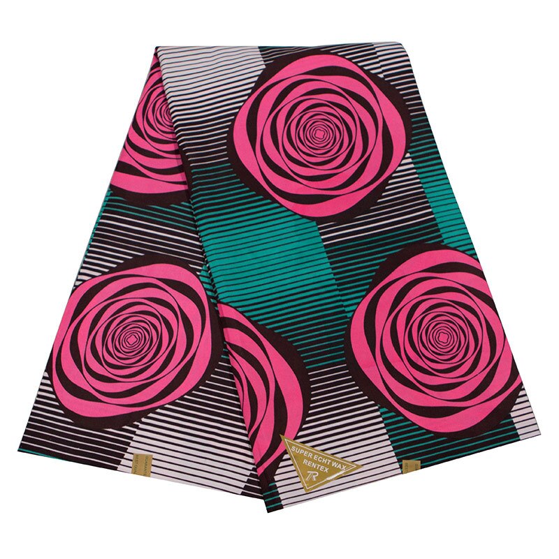 Ankara Stof Polyester Stof 6Yards Afrikaanse Wax P... – Grandado