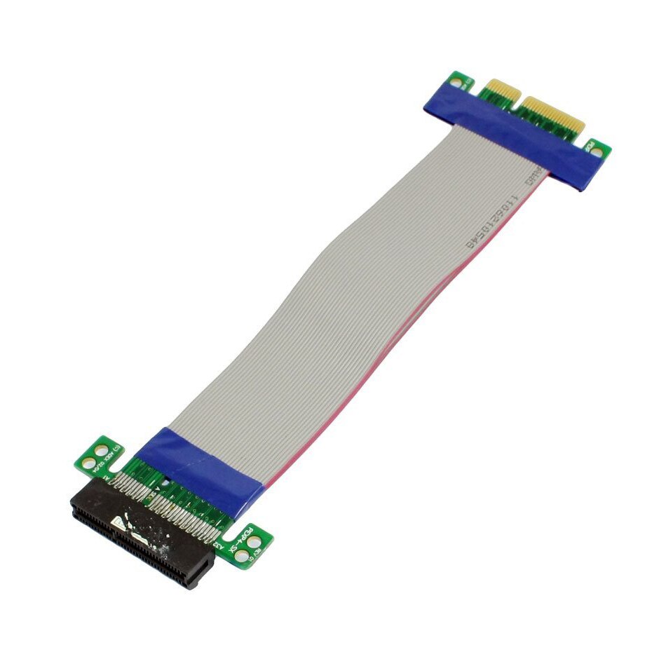 THGS-PCI-E 4X Slot Riser Card Extension Flexibele ... – Vicedeal
