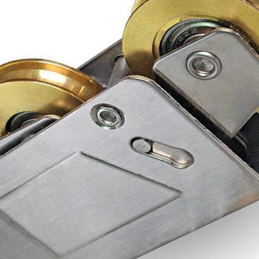 Two Wheels Tandem Sliding Balcony Door Roller Alum... – Grandado