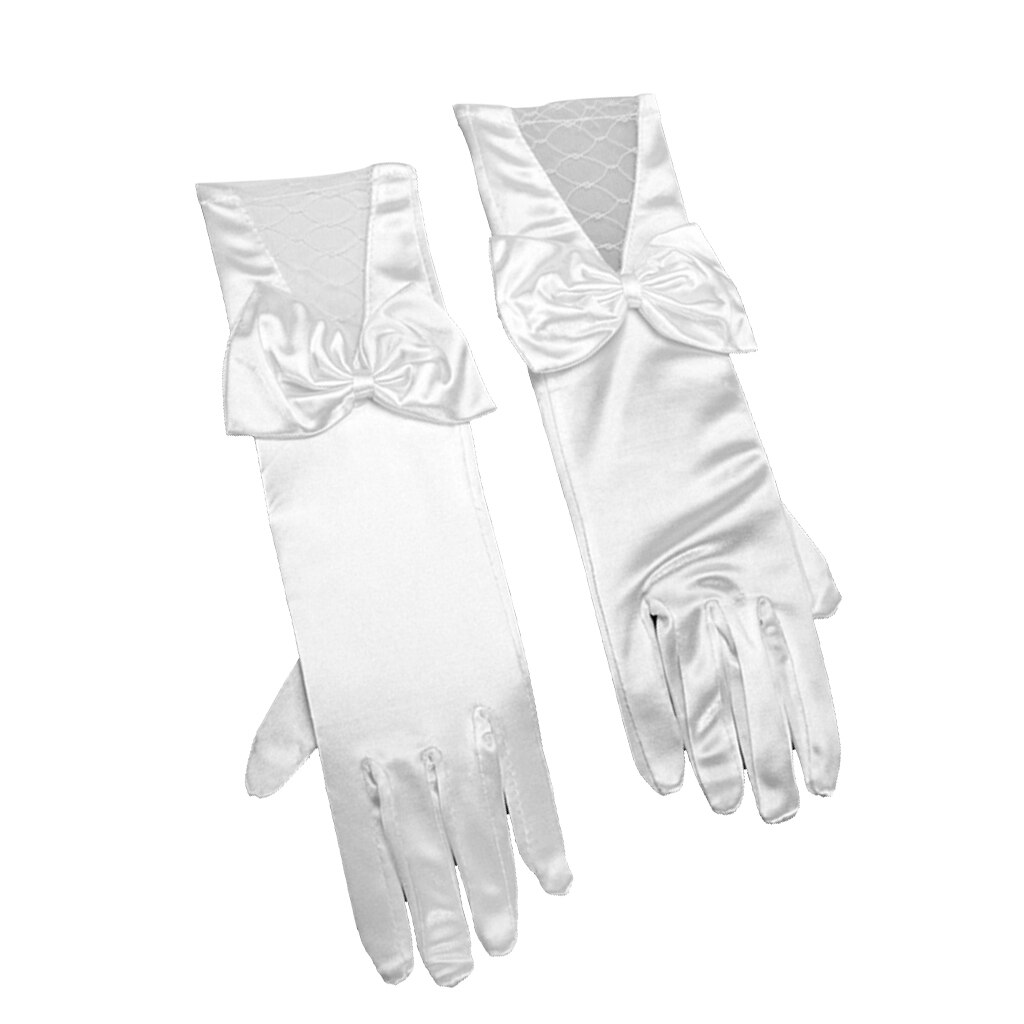 Moderiktiga satin fingertoppar armbågslängd pilbåg... – Vicedeal