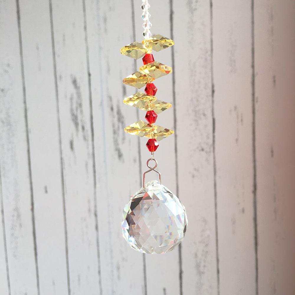Handmade Sun Light Catcher Feng Shui Crystal Windo... – Vicedeal