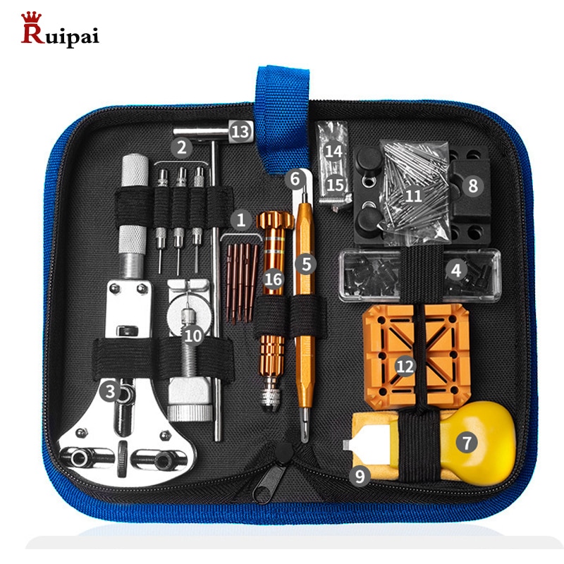 RUIPAI 149pc Watch Repair tool Kit Watch Link Pin ... – Vicedeal