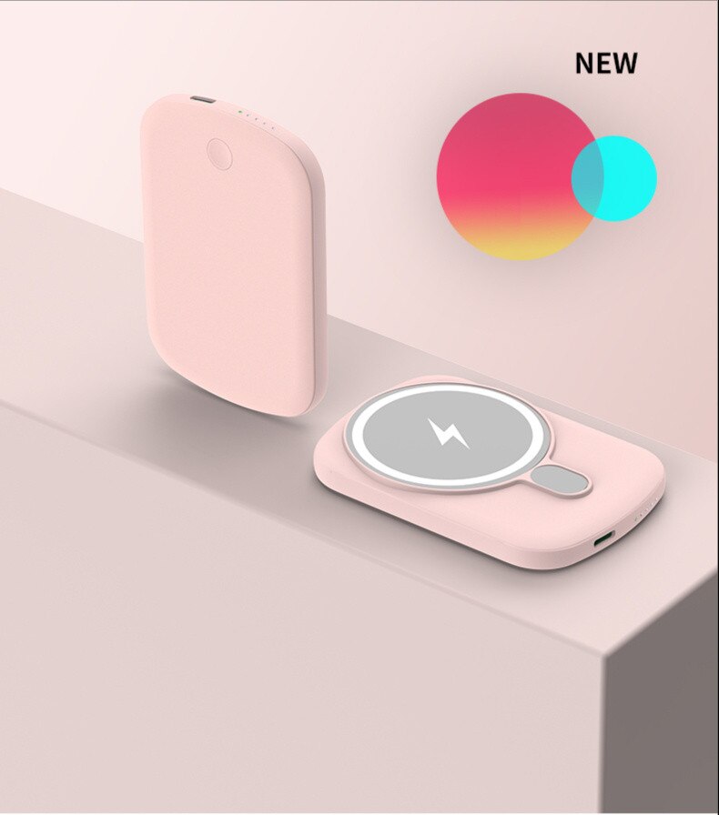 Mini Power Bank Magnetic Wireless Charging Powerba... – Grandado