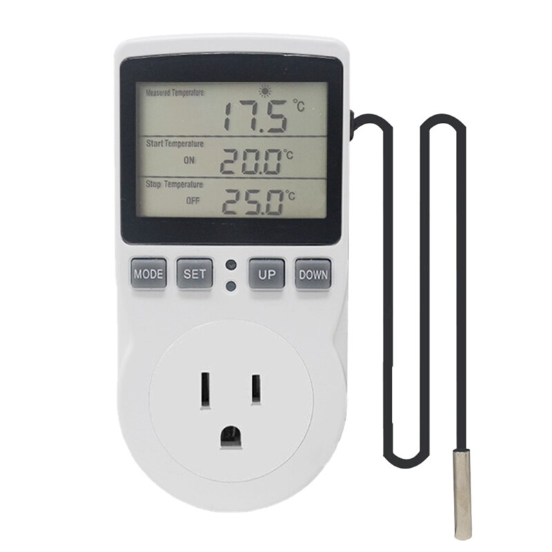 Digital Temperature Controller Socket 110v Wireles Vicedeal