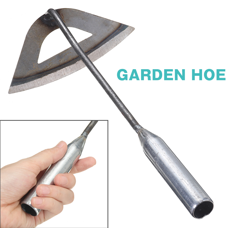 Steel Hardened Hollow Hoe Hand-Held Weeding Rake P... – Grandado