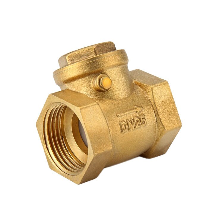 Female Thread Brass Non-return Swing Check Valve 2... – Grandado