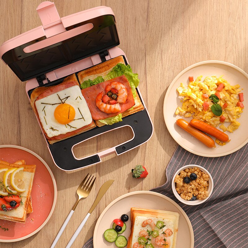 Electric Sandwich Maker Breakfast Machine Househol... – Grandado