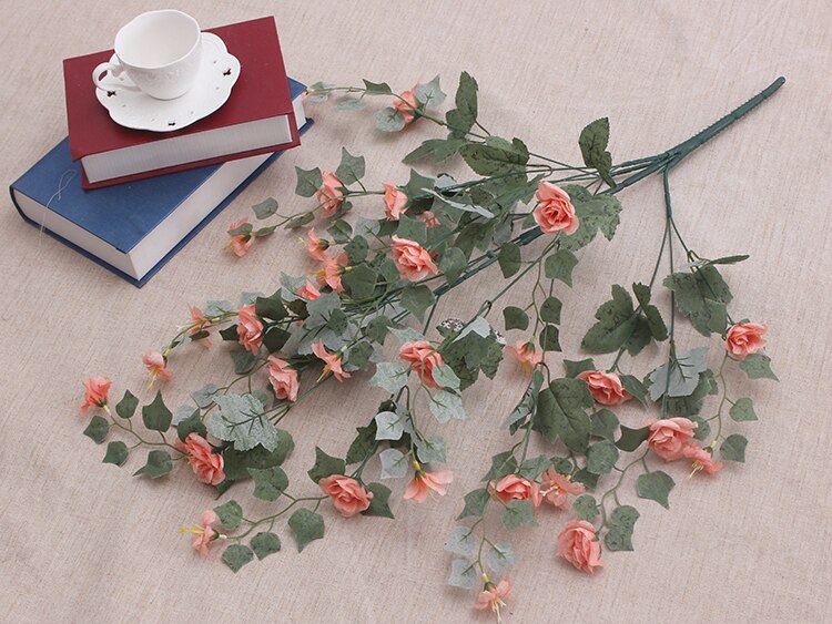 Wedding Stage Decoration Silk flower Rose Flower A... – Grandado