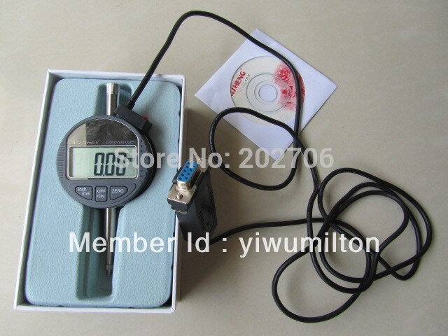 0-12.7mm/0.5“ 0.01mm digital indicator with output... – Grandado