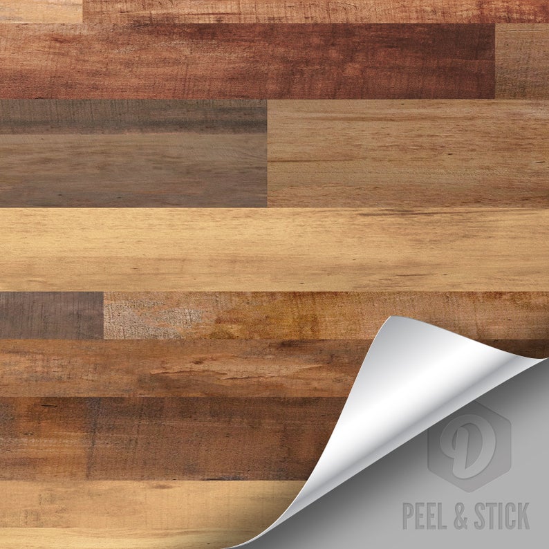 Door Mural Wooden Gate Door Sticker DIY Self-adhes... – Vicedeal