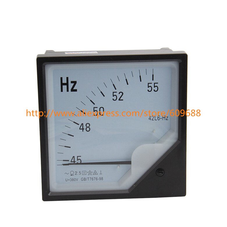 Hz Frequency Meter 45-65Hz 380V 220V 110V 6L2-Hz – Vicedeal