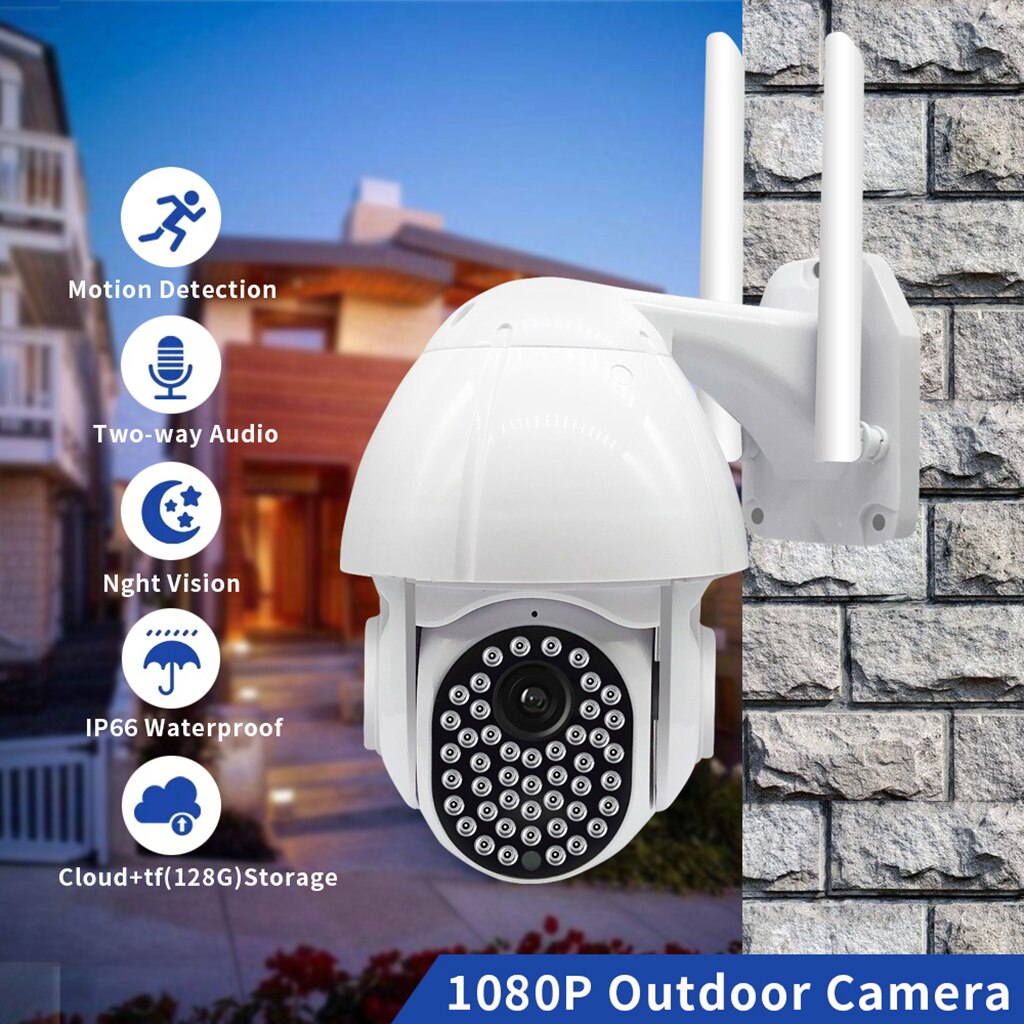 1080P WiFi Waterproof Rotation Security Camera 46 ... – Grandado