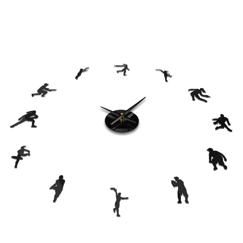 Badminton Sports DIY Wall Clock Home Decor Tennis ... – Grandado