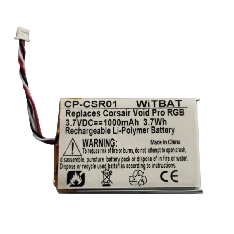 Battery for Corsair Void RGB Elite USB Premium Gam... – Grandado