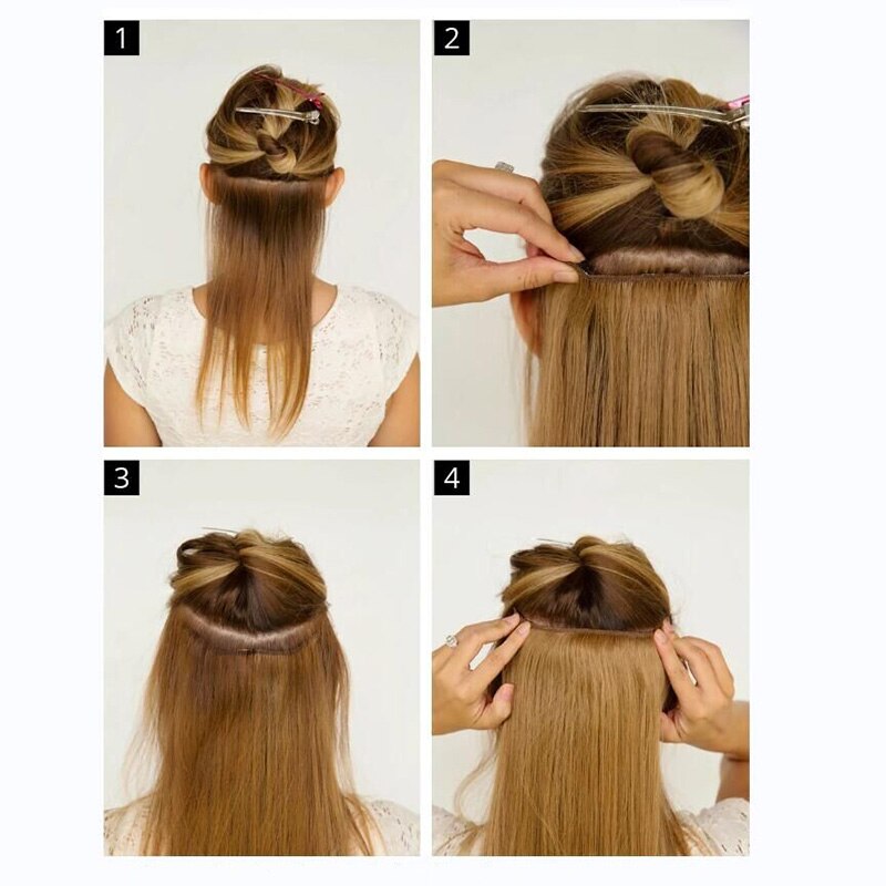 Sallyhair Synthetic High Temperature Fiber 5 Clips... – Grandado
