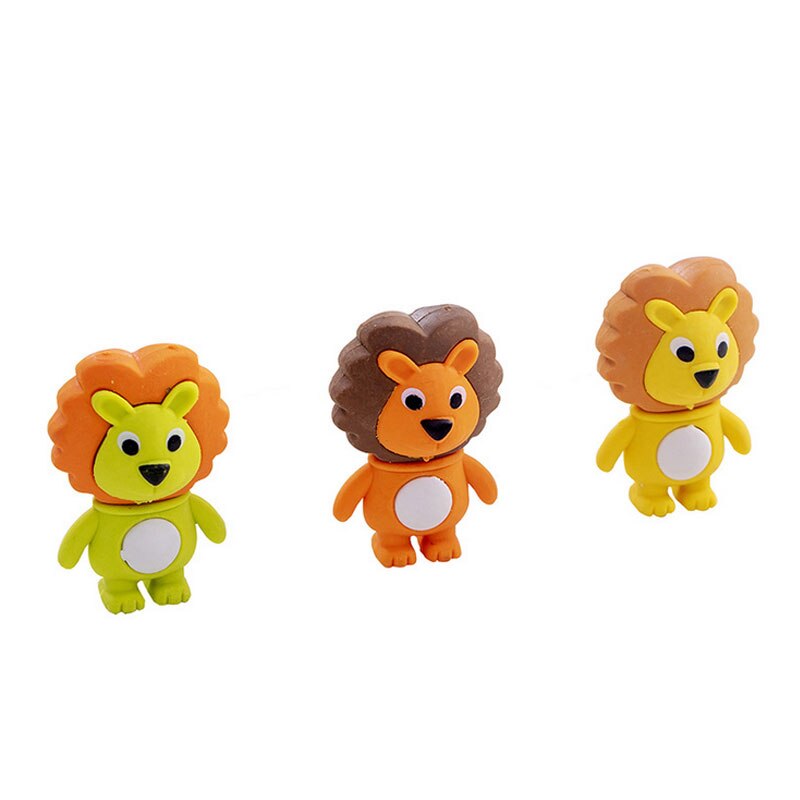 Little lion rubber eraser school office supplypupi... – Grandado