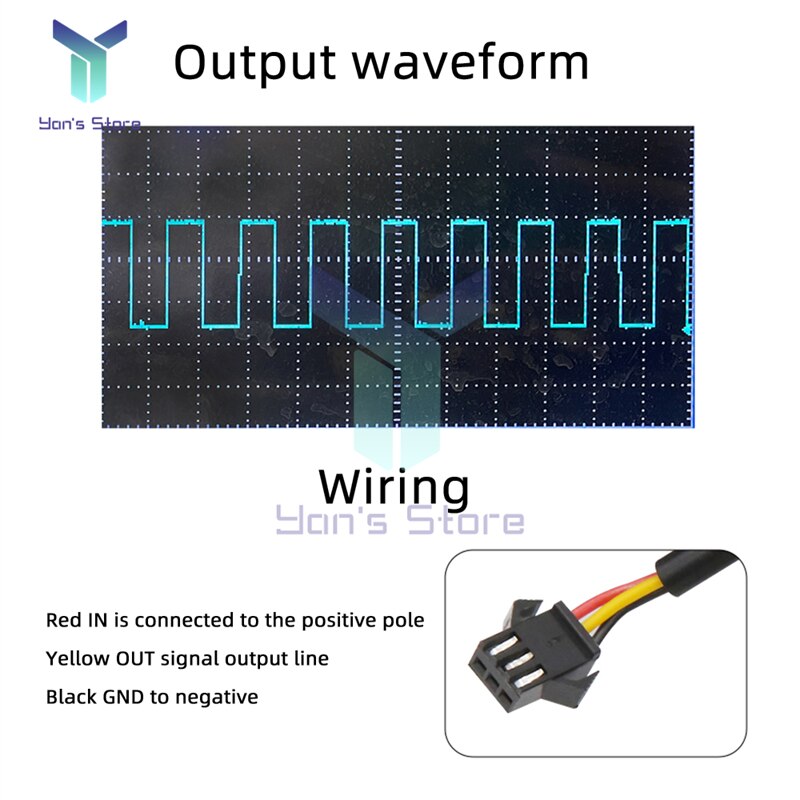 4 Points Copper Flowmeter Flow Sensor Hall Flowmet... – Grandado