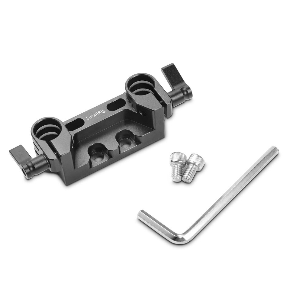 SmallRig Quick Release Dual 15mm Rod Clamp For DSL... – Vicedeal