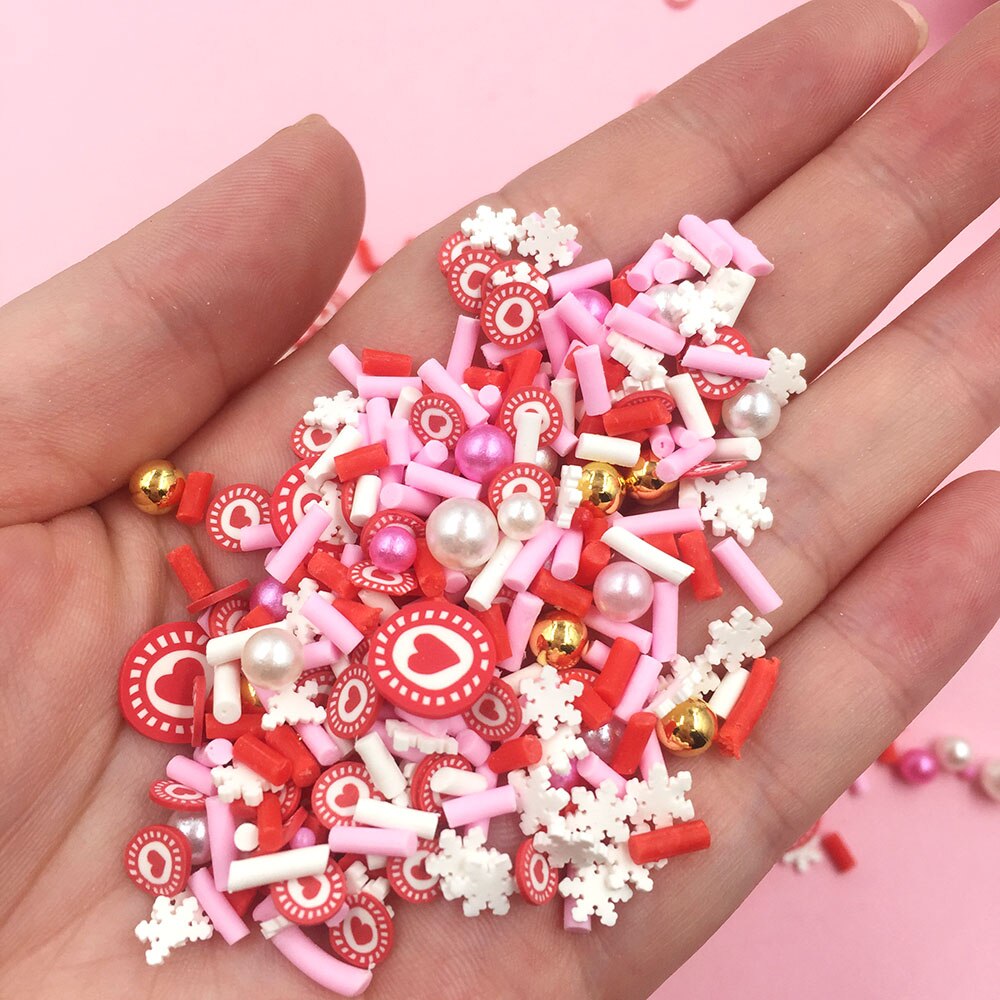 50G Mixed Polymer Klei Sprinkles Voor Nail Art Dec... – Grandado