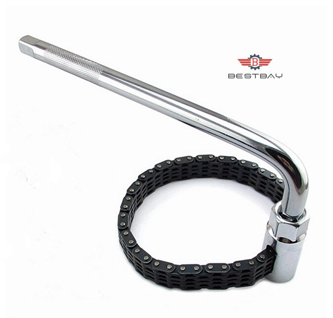 1/2" Socket Double Chain Oil Filter Wrench with L-... – Grandado
