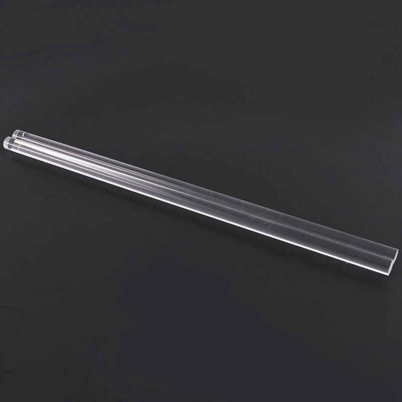 2Pcs 10mm Clear Round Perspex Acrylic Bar PMMA Ext... – Grandado