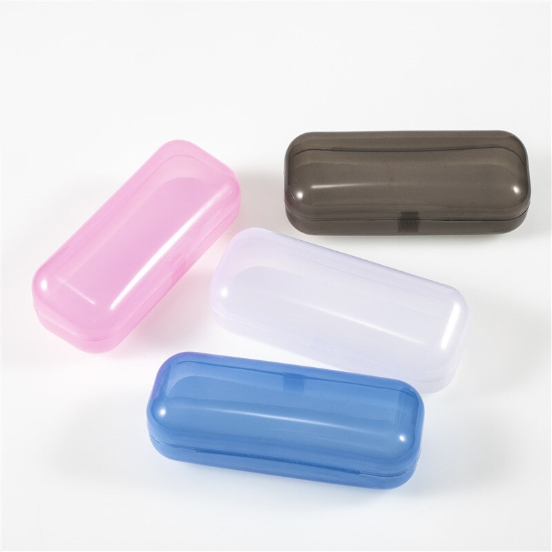 Stor plast transparent glasögonfodral solglasögon ... – Grandado