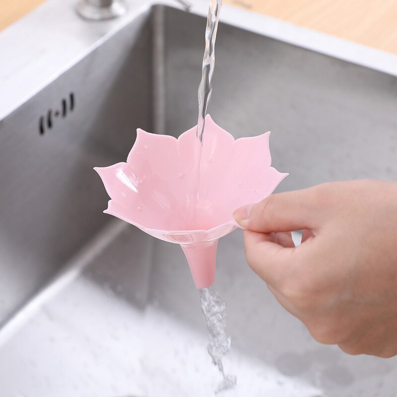 2pcs/set Kitchen Cherry Blossom Style Funnels Home... – Grandado