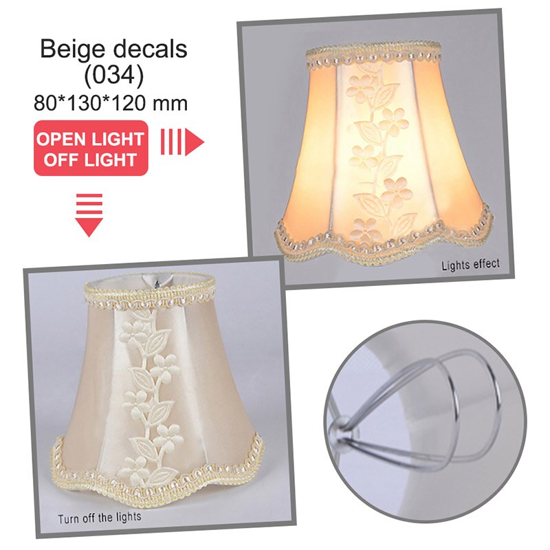 Art Deco Ripple Lamp Shades Crystal Chandelier Wal... – Vicedeal