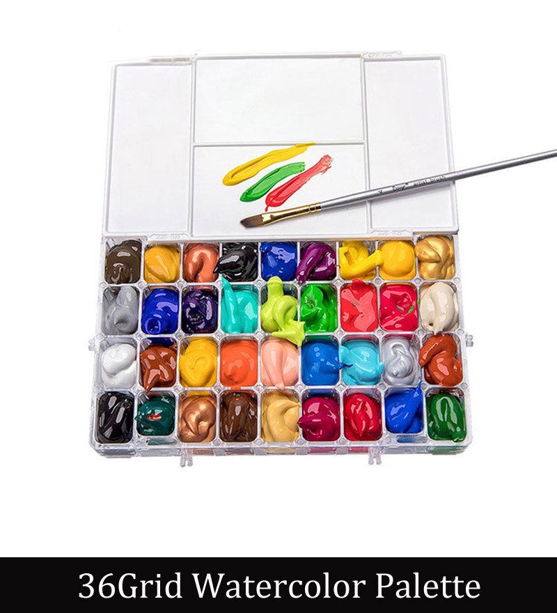 SeamiArt 24/36 Grid Moisturizing Watercolor Painti... – Vicedeal