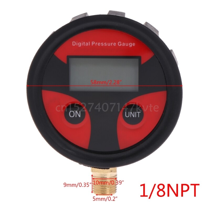 1 Pc 0-200 PSI Digital Reifen reifen Manometer LCD... – Vicedeal