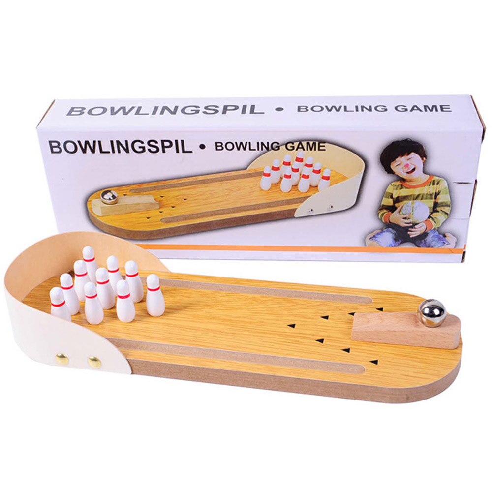 Wooden mini bowling ball Parent-child interactive ... – Grandado