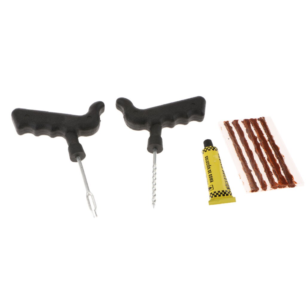 1 Set Vehicle Car Motorcycle Tubeless Tire Punctur... – Grandado