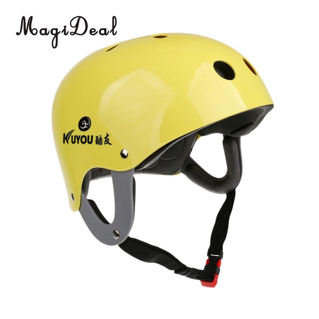 MagiDeal Adjustable Rafting Helmet Kayaking Driftt... – Vicedeal