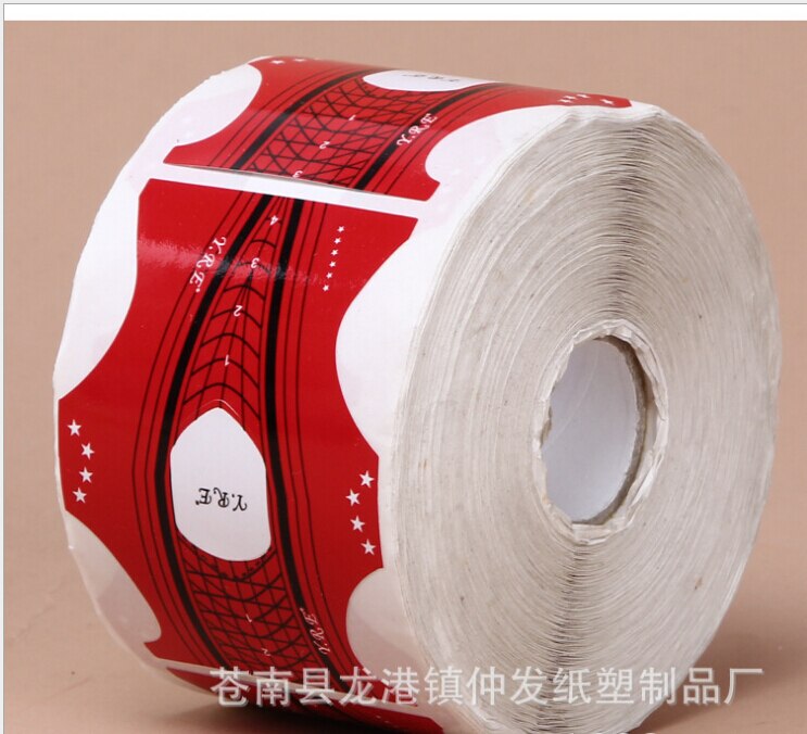 300Pcs/Lot Nail Form/Cartine Red Fish - Stiletto &... – Vicedeal