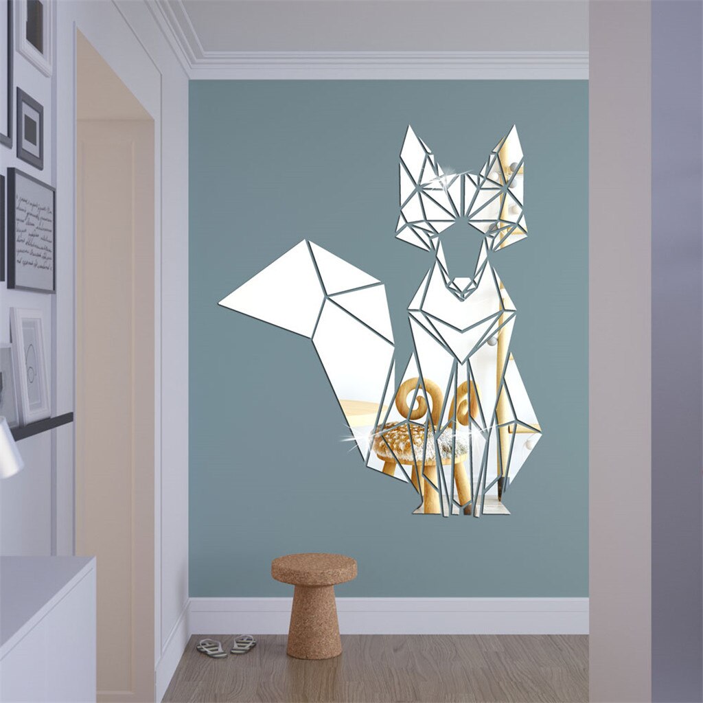 Spiegel Muurstickers Geometrische Patroon Acryl Kr... – Grandado