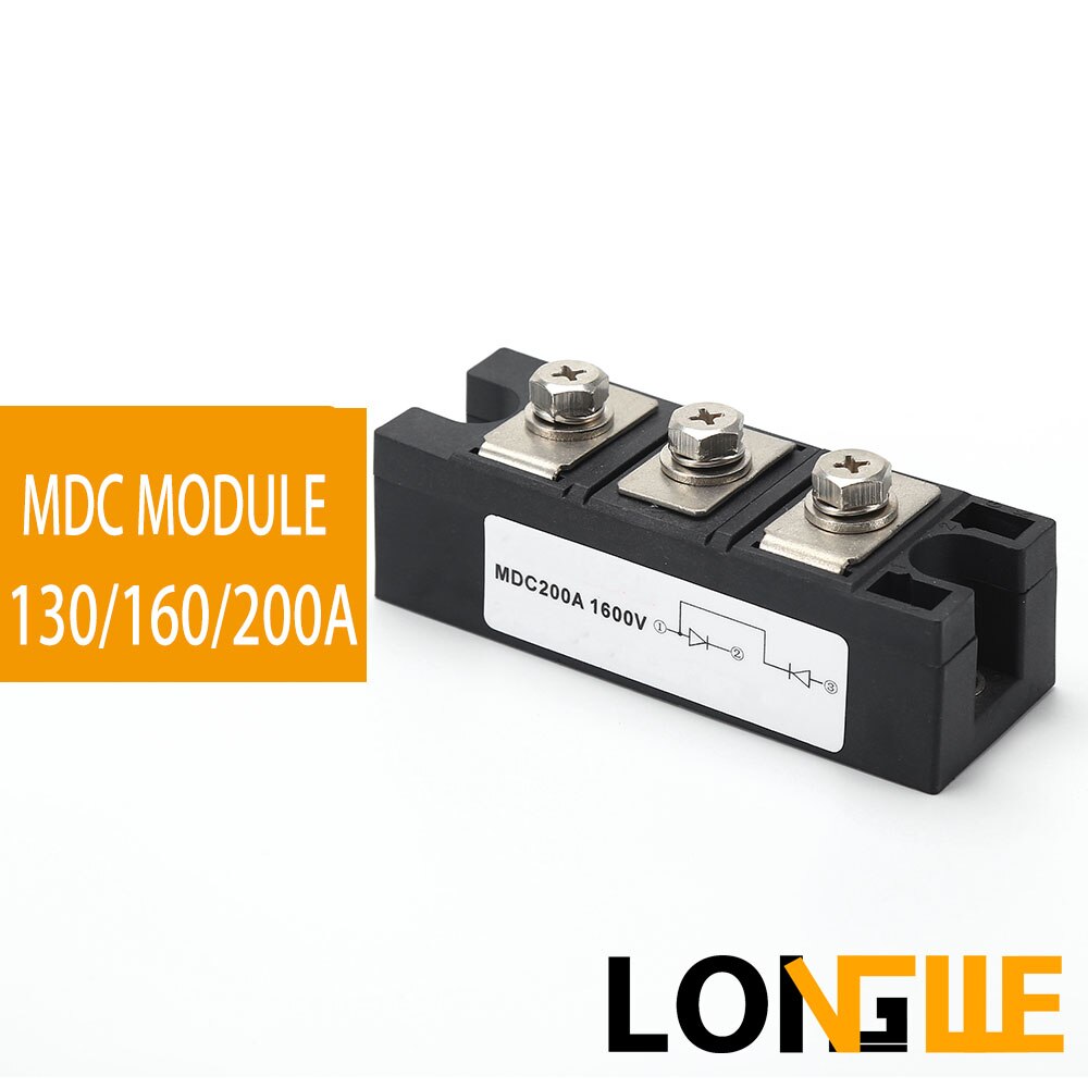 LONGWE Diode Rectifier Module MDC 130A 160A 200A 1... – Grandado