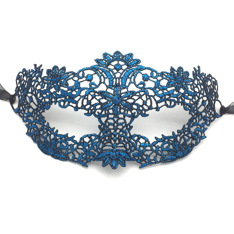 Women Sexy Hollow Lace Masquerade Bronzing Face Ma... – Grandado