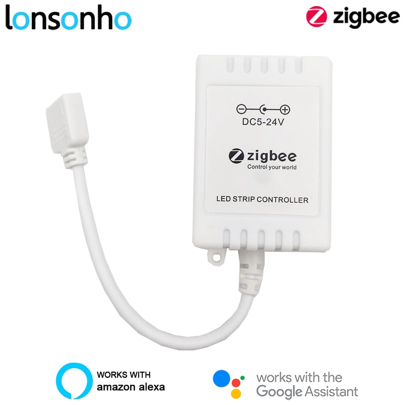 Lonsonho tuya zigbee smart led controller rgb rgbc... – Grandado