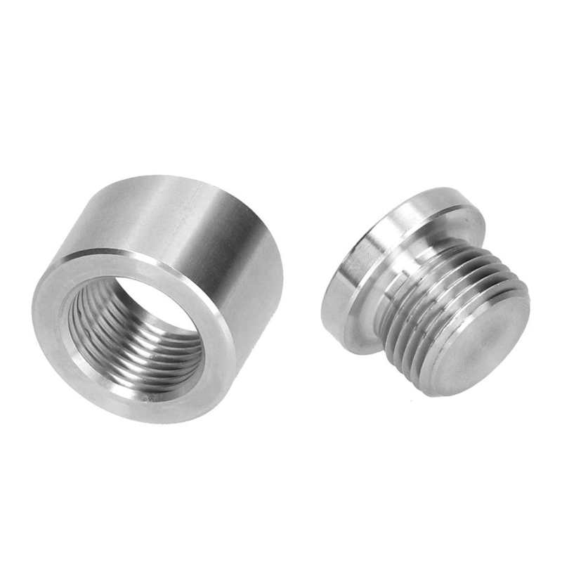 Oxygen Sensor Plug Fitting Weld Notched Bung Nut S... – Vicedeal