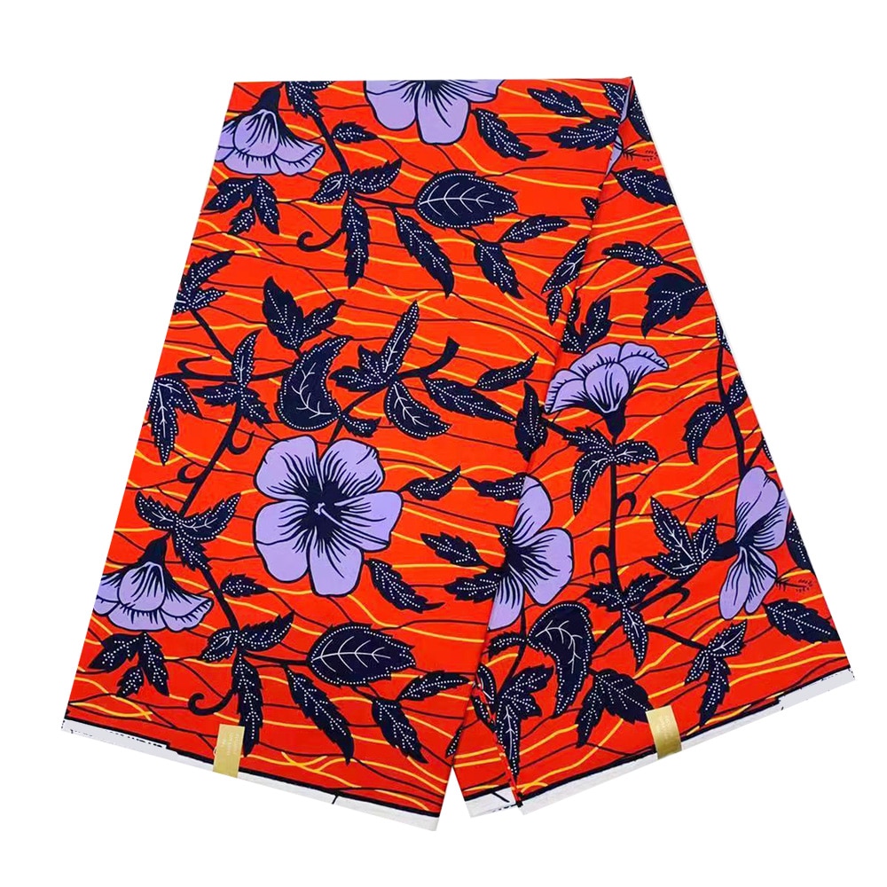 Ankara Wax Print Fabric Super Pagne Holland Real W... – Vicedeal