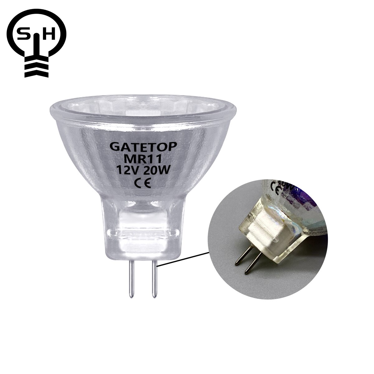 Spotlight Halogen Lamp MR11 20W 12V Energy Saving ... – Vicedeal