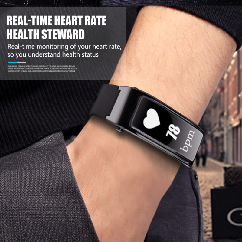 2-In-1 Smart Armband Met Bluetooth Oortelefoon Har... – Vicedeal