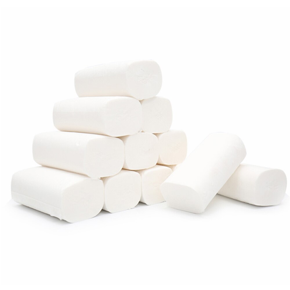 12 Rolls Home Bath Paper Bath Toilet Roll Paper To... – Vicedeal